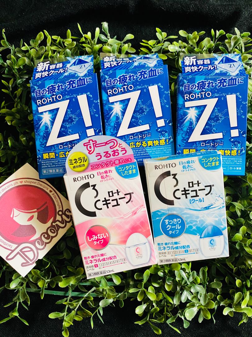 Rohto Eyedrops, Beauty & Personal Care, Vision Care on Carousell