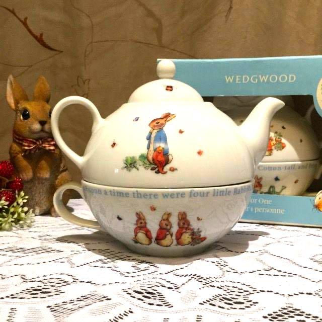 Sale : BNIB 3pc WEDGWOOD Peter Rabbit Tea Set , Furniture & Home Living ...