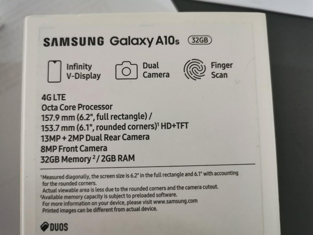 Samsung Galaxy A10s 32GB/2GB Ram, Mobile Phones & Gadgets, Mobile ...