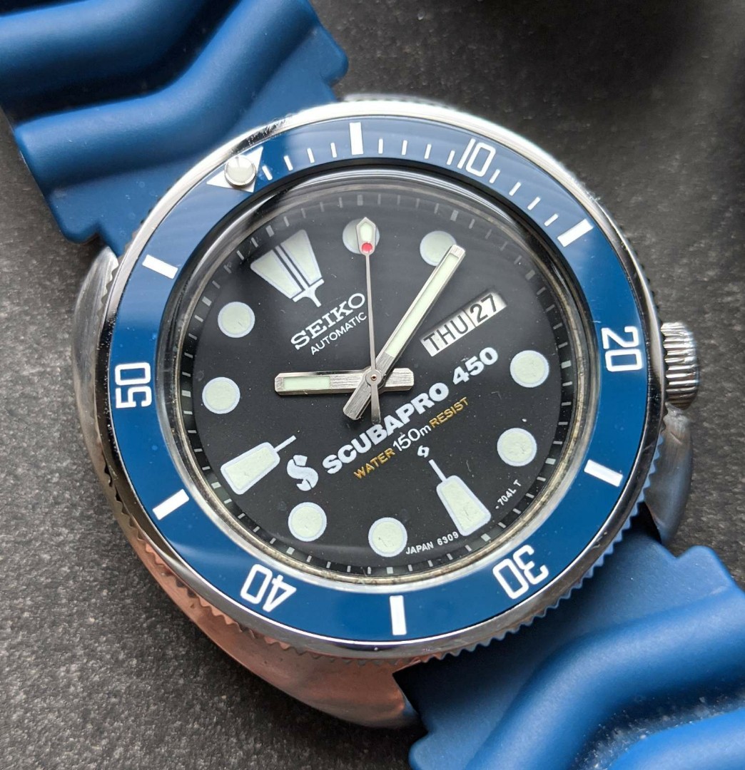 Seiko Scubapro Automatic Diver Mod, Luxury, Watches on Carousell