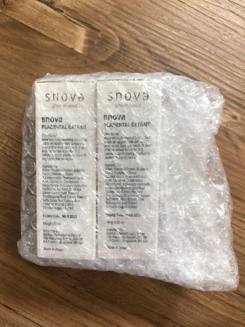 Snova plaziental extrait, Beauty & Personal Care, Face, Face Care on ...