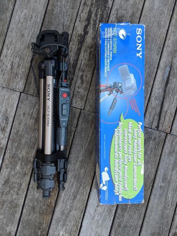 Sony VCT570RM Tripod with remote control, Photography, Photography ...