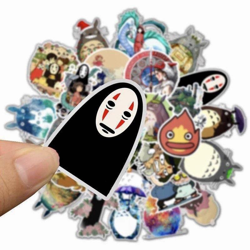 (Stickers) 50pc Studio Ghibli Hayao Miyazaki Japanese Animation Film ...