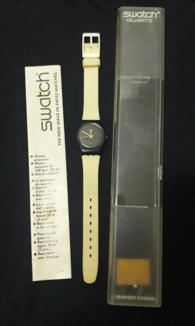 SWATCH MODEL 755 1983 VINTAGE, Women's Fashion, Watches & Accessories ...