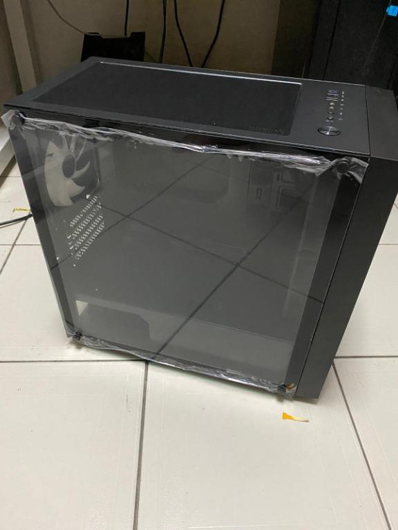 Tecware Black M3+ / M3 Plus ARGB Fans + ARGB Front strip Micro-ATX ...