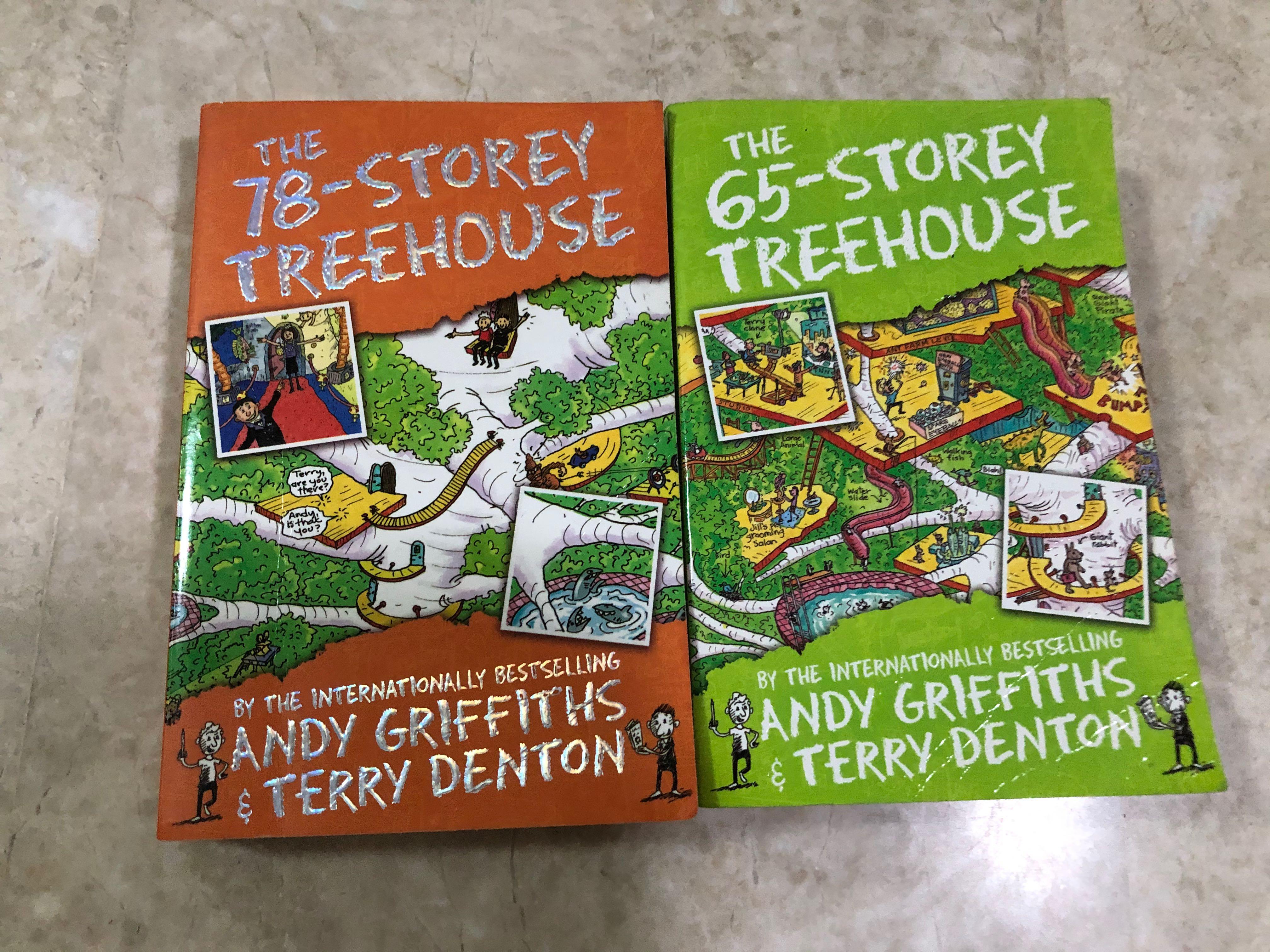 The 65-storey treehouse & 78-storey treehouse, Hobbies & Toys, Books ...