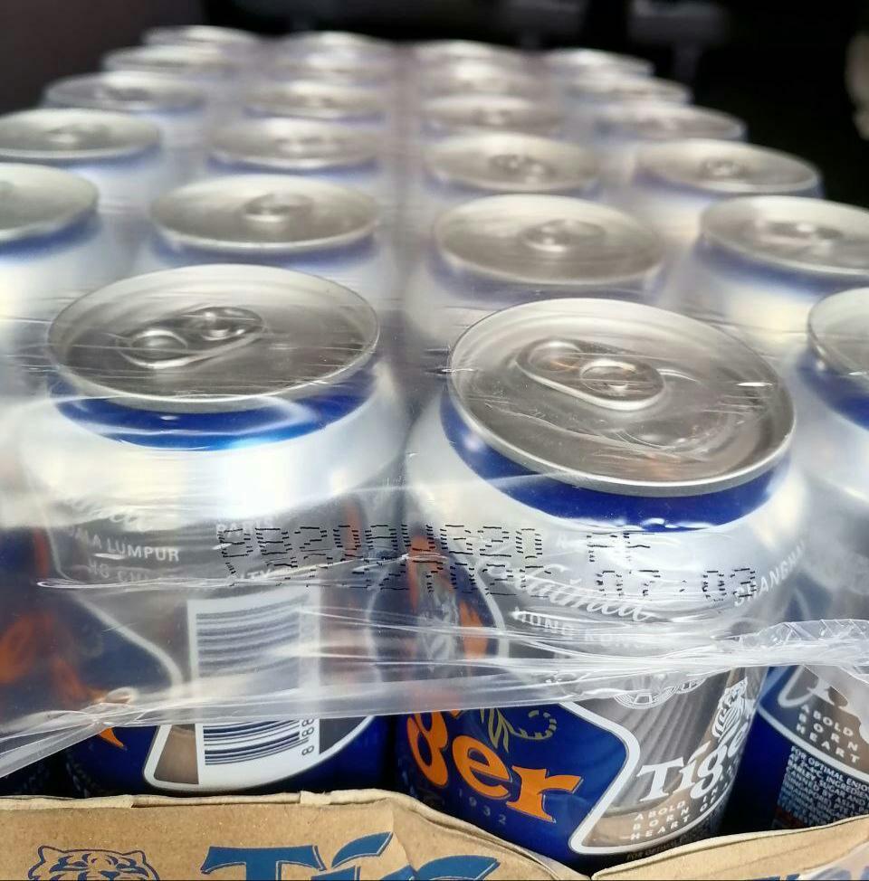 Tiger beer 1 carton 24 cans, Food & Drinks, Alcoholic Beverages on ...