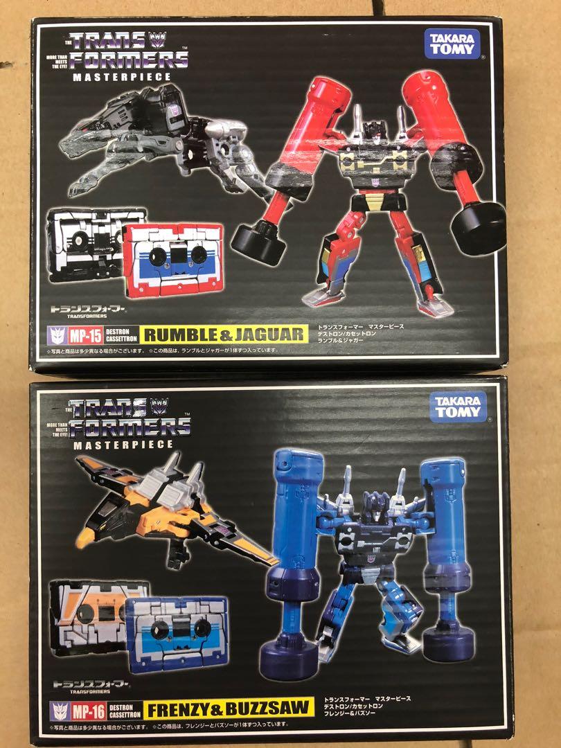 全新 Tomy Takara transformers 變形金剛 MP 13 15 16 soundwave 音波 rumble jaguar ...