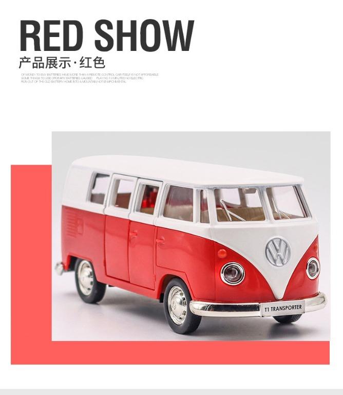 toy car-Simulation alloy Volkswagen bus toy car, Hobbies & Toys, Toys ...
