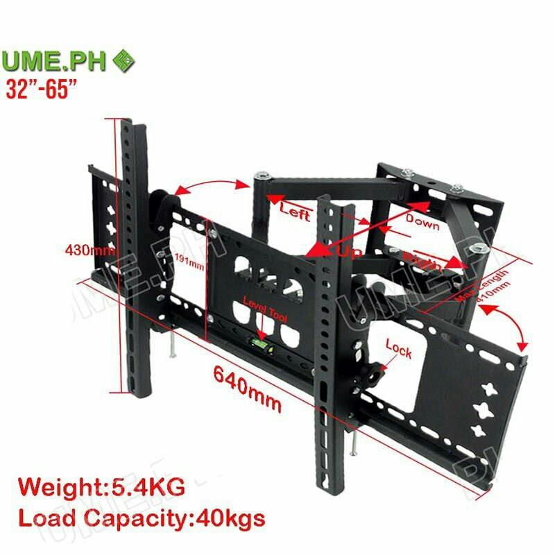 Doubled Armed Spcc Steel CP502 32 to 70 Inch Extendable Full Motion ...