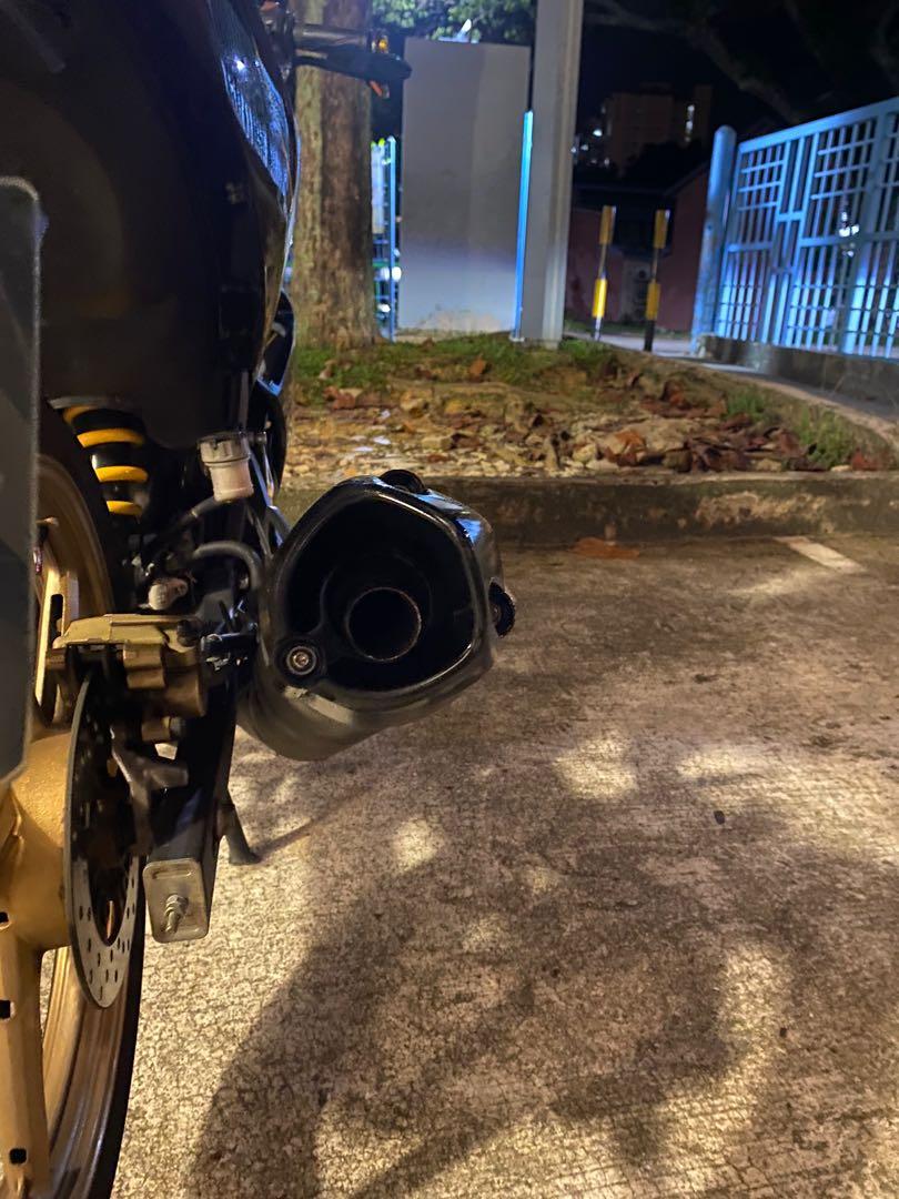 Uma racing back pressure exhaust pipe sniper y15zr, Motorcycles ...