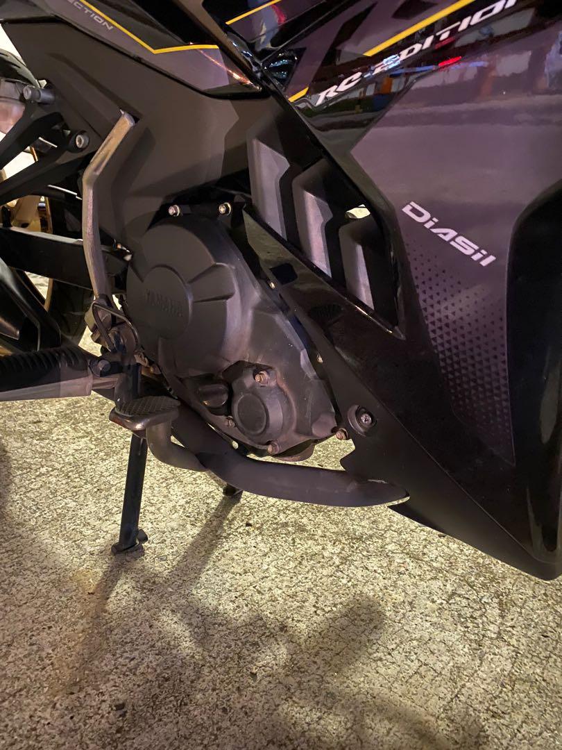 Uma racing back pressure exhaust pipe sniper y15zr, Motorcycles ...