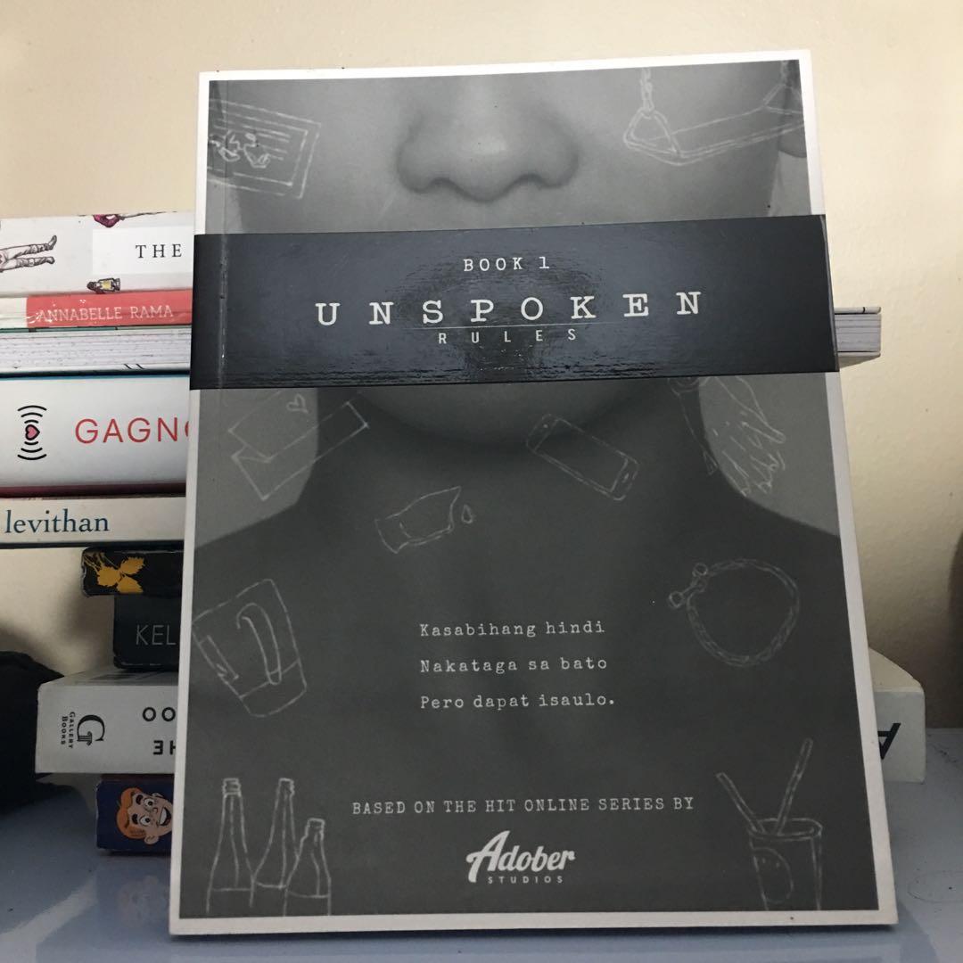 Unspoken Rules Book I by Adober Studios (ABS CBN Publishing), Hobbies ...