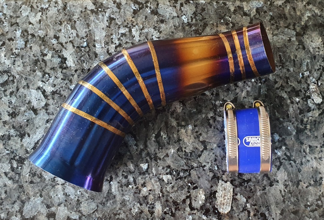 USED Titanium Air Intake For XMAX 250 / 300, Motorcycles, Motorcycle ...