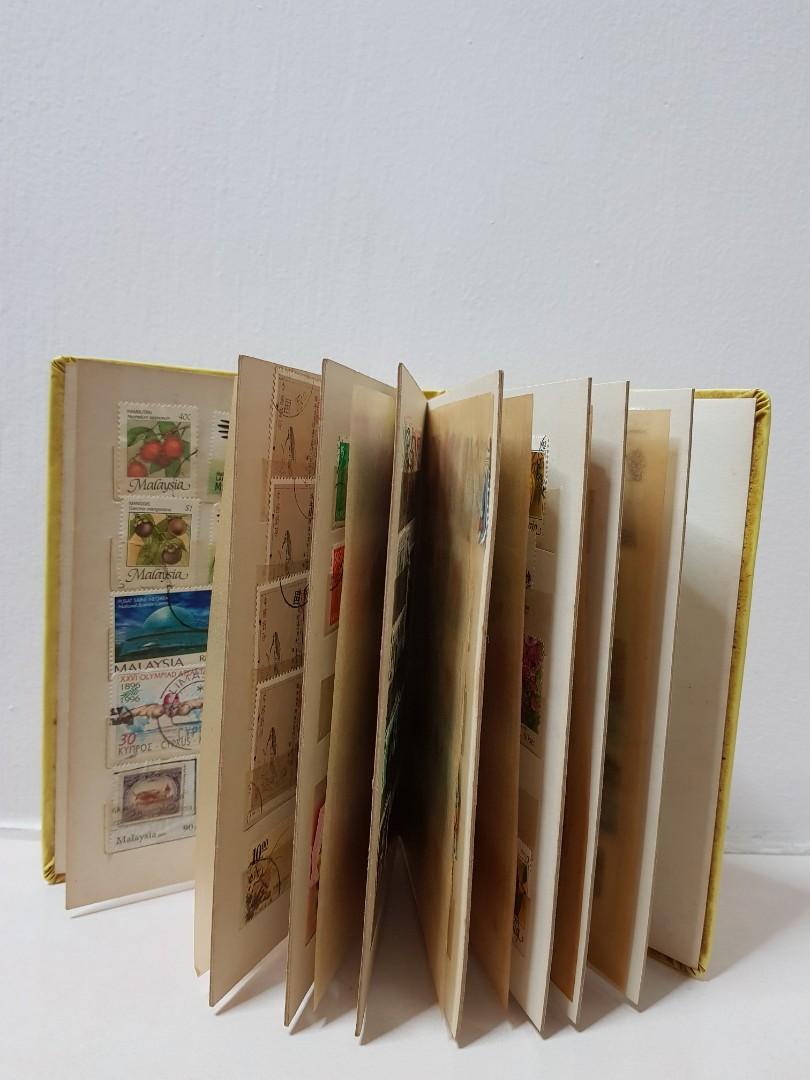 Vintage Stamp book with stamps, Vintage & Collectibles, Vintage ...