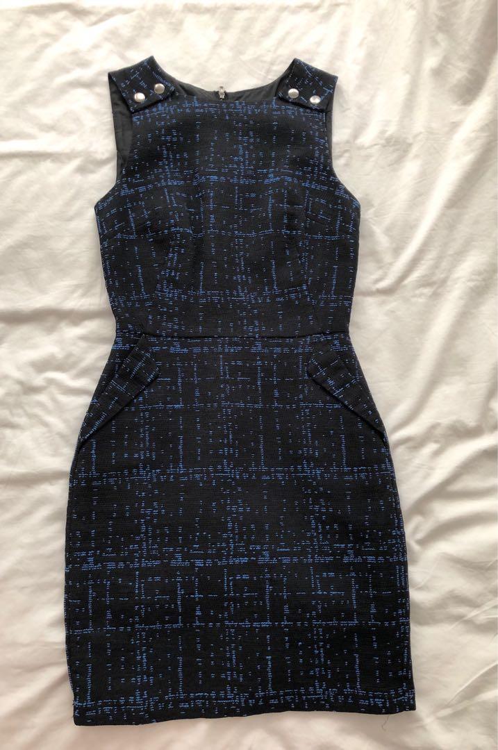 Warehouse tweed work dress, Women's Fashion, Dresses & Sets, Dresses on ...