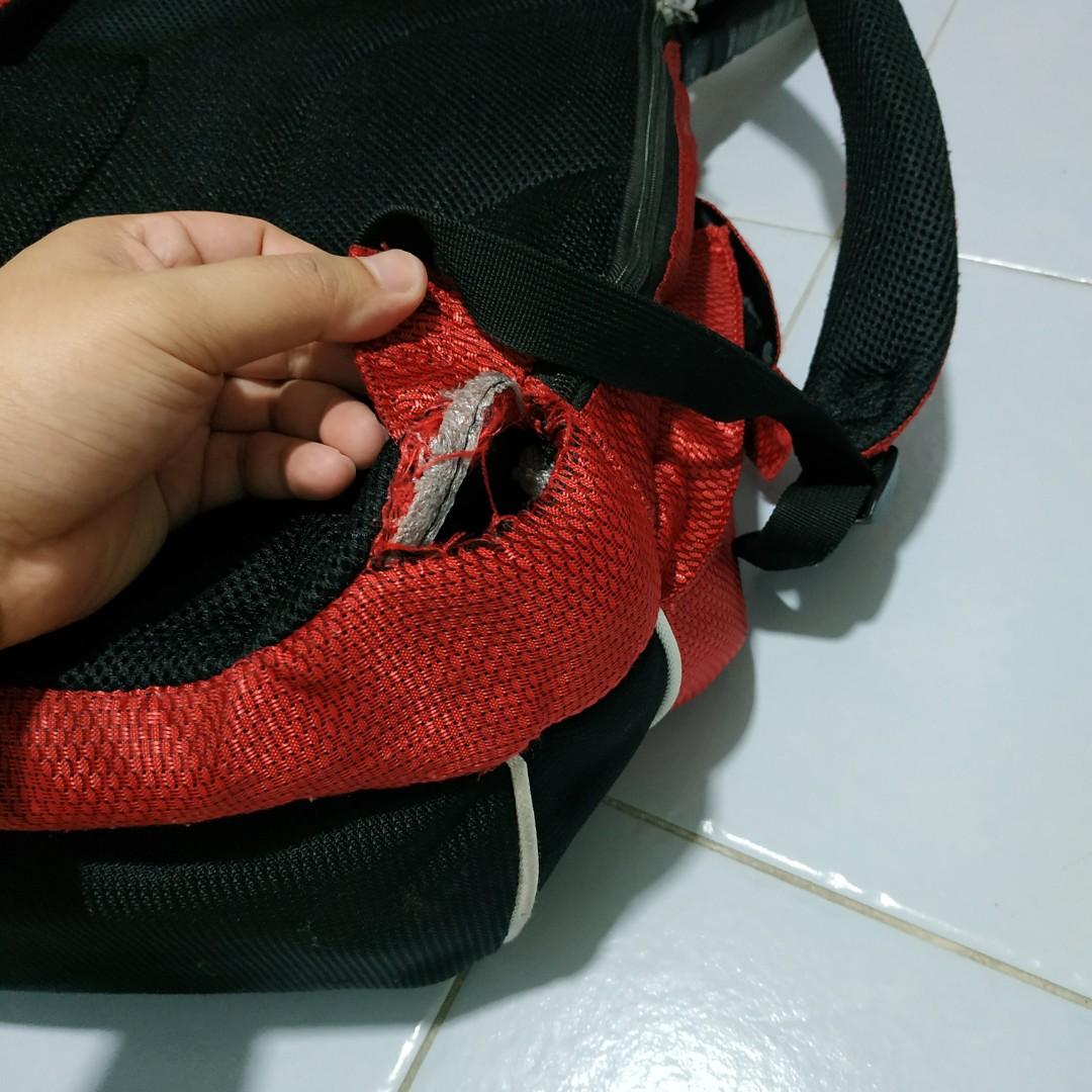 Wilson Tennis Backpack Red, Sports Equipment, Sports & Games, Racket ...