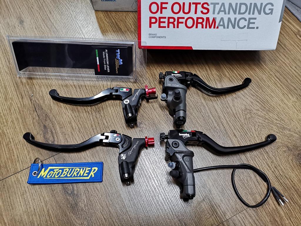 Yamaha Aerox Brembo TWM Frando brake Upgrade set, Motorcycles ...