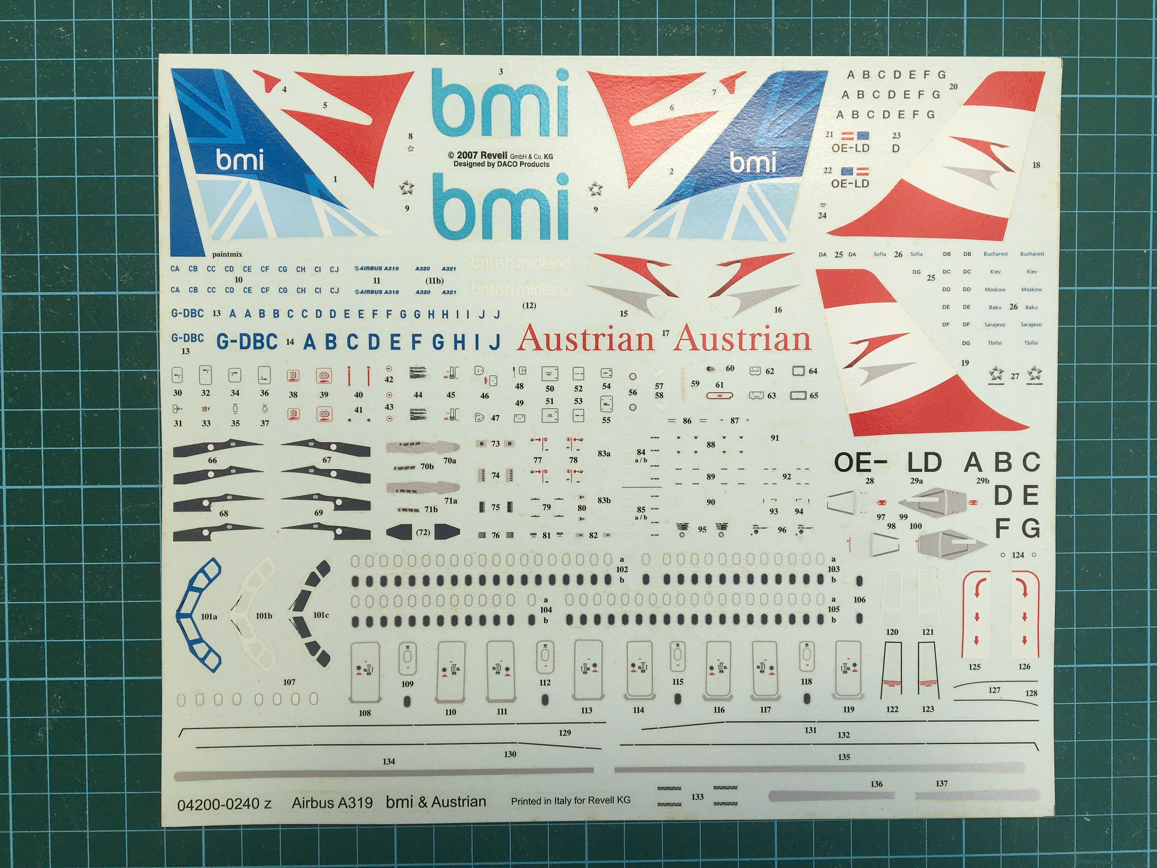 1:144 scale Revell Airbus A319 model kit, Hobbies & Toys, Toys & Games on Carousell