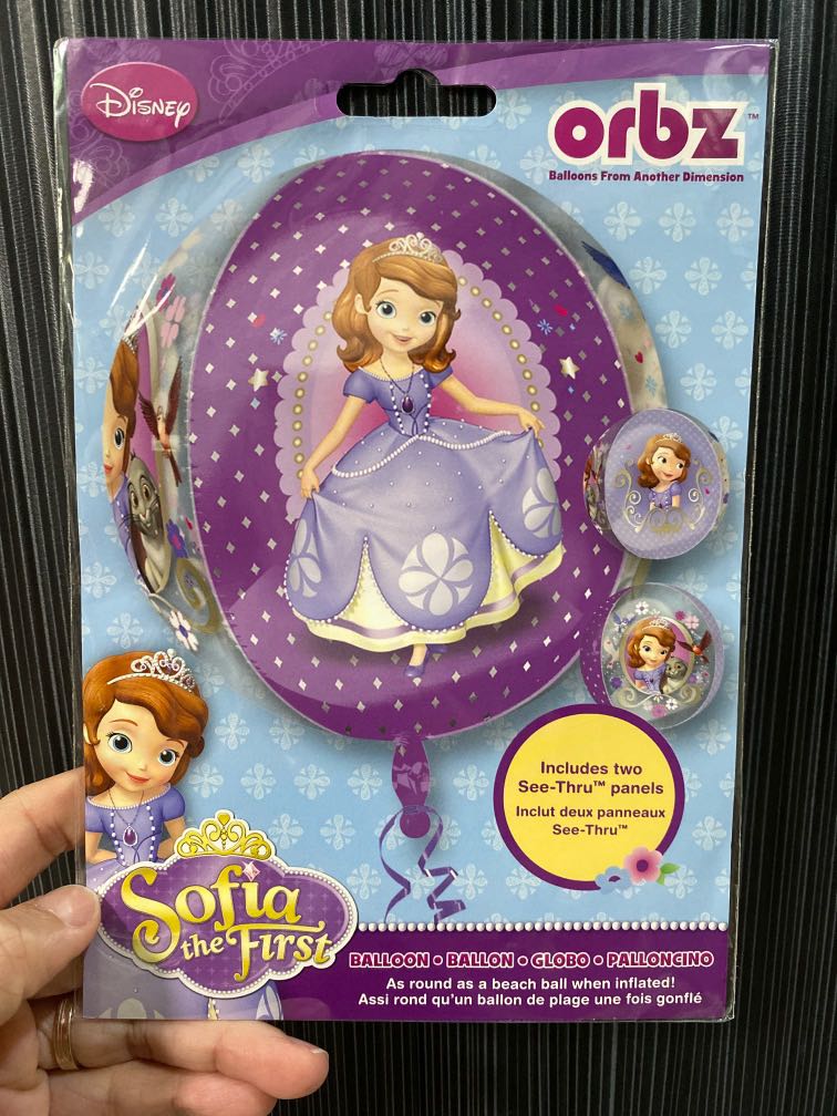 15” Sophia the first orbz balloon, Everything Else on Carousell