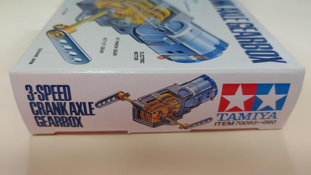 3 Speed Crank Axle Gearbox - Tamiya 70093 田宮 三速 曲柄軸 齒輪組, 興趣及遊戲, 玩具 & 遊戲類 - Carousell