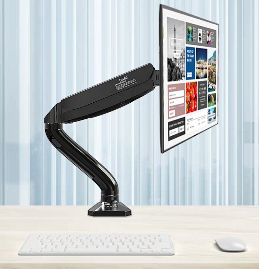 Premium 3-axis adjustable monitor arm, Computers & Tech, Parts ...