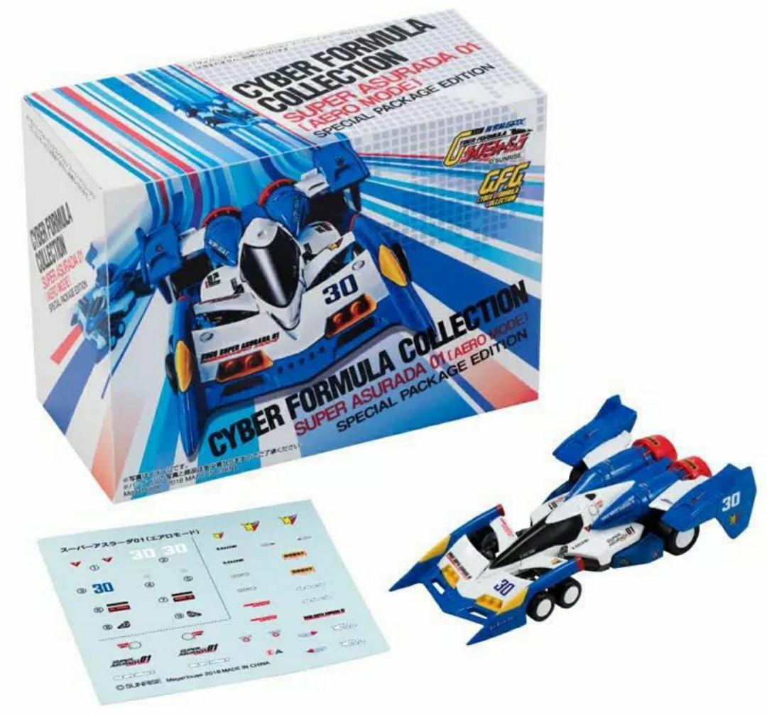 高智能方程式 CFC Cyber Formula Collection Super Asurada 01 Aero Mode Japan ...