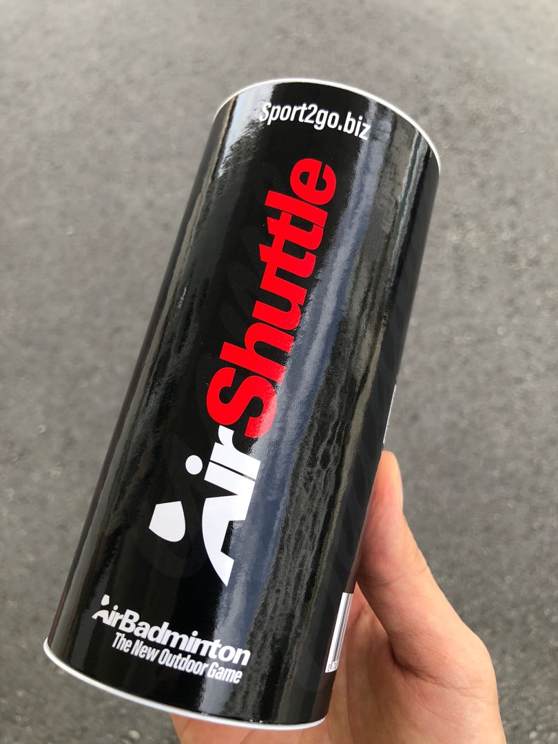 Airshuttle for air badminton, Sports Equipment, Sports & Games, Racket ...