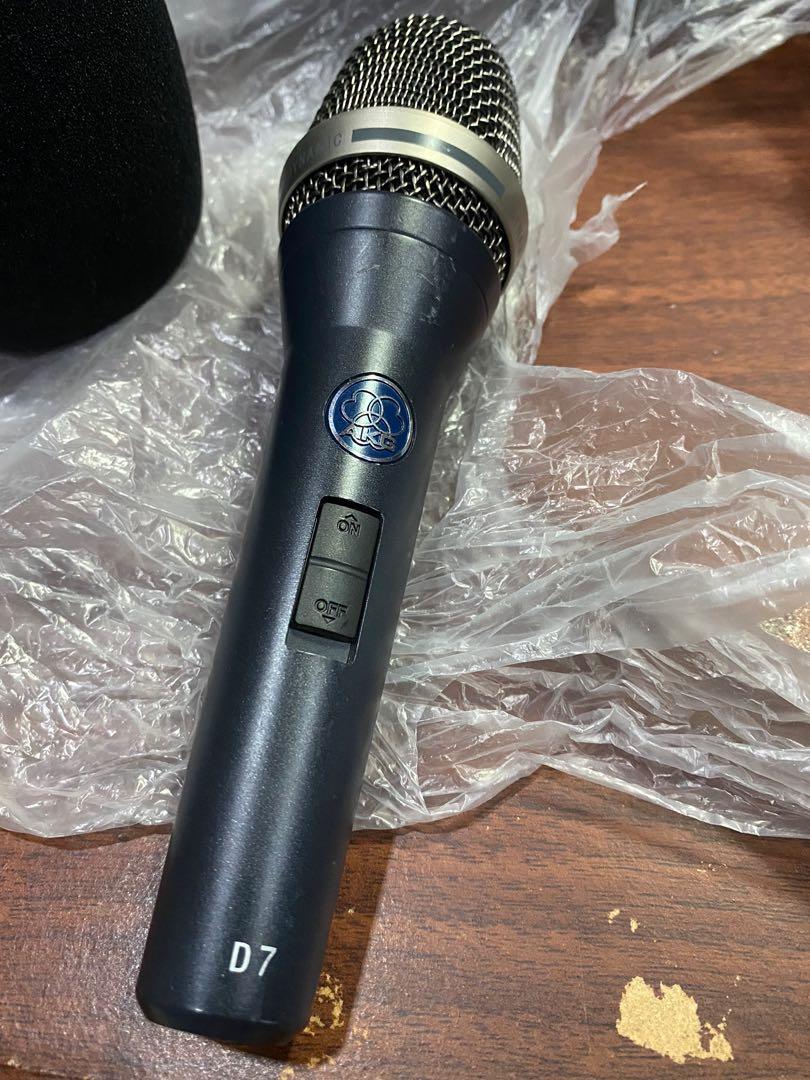 AKG D7 Professional Recording Vocal Dynamic Microphone $40, Electronics, Audio on Carousell