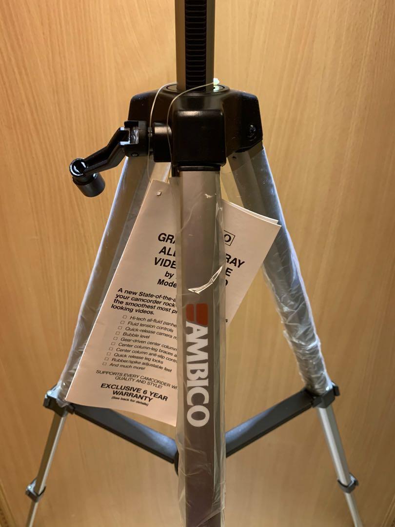 AMBICO V0552相機腳架 60” Video Tripod 雲台腳架 相機腳架 攝影腳架 三角架 相機腳架, 相機攝影, 攝影配件 ...