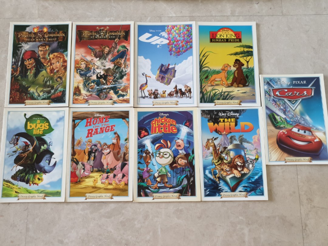 Assorted Disney Graphic novels, Hobbies & Toys, Books & Magazines ...