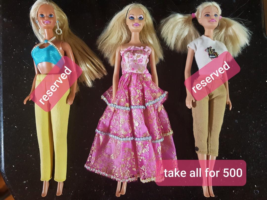 Authentic Barbie Set 2, Hobbies & Toys, Toys & Games on Carousell