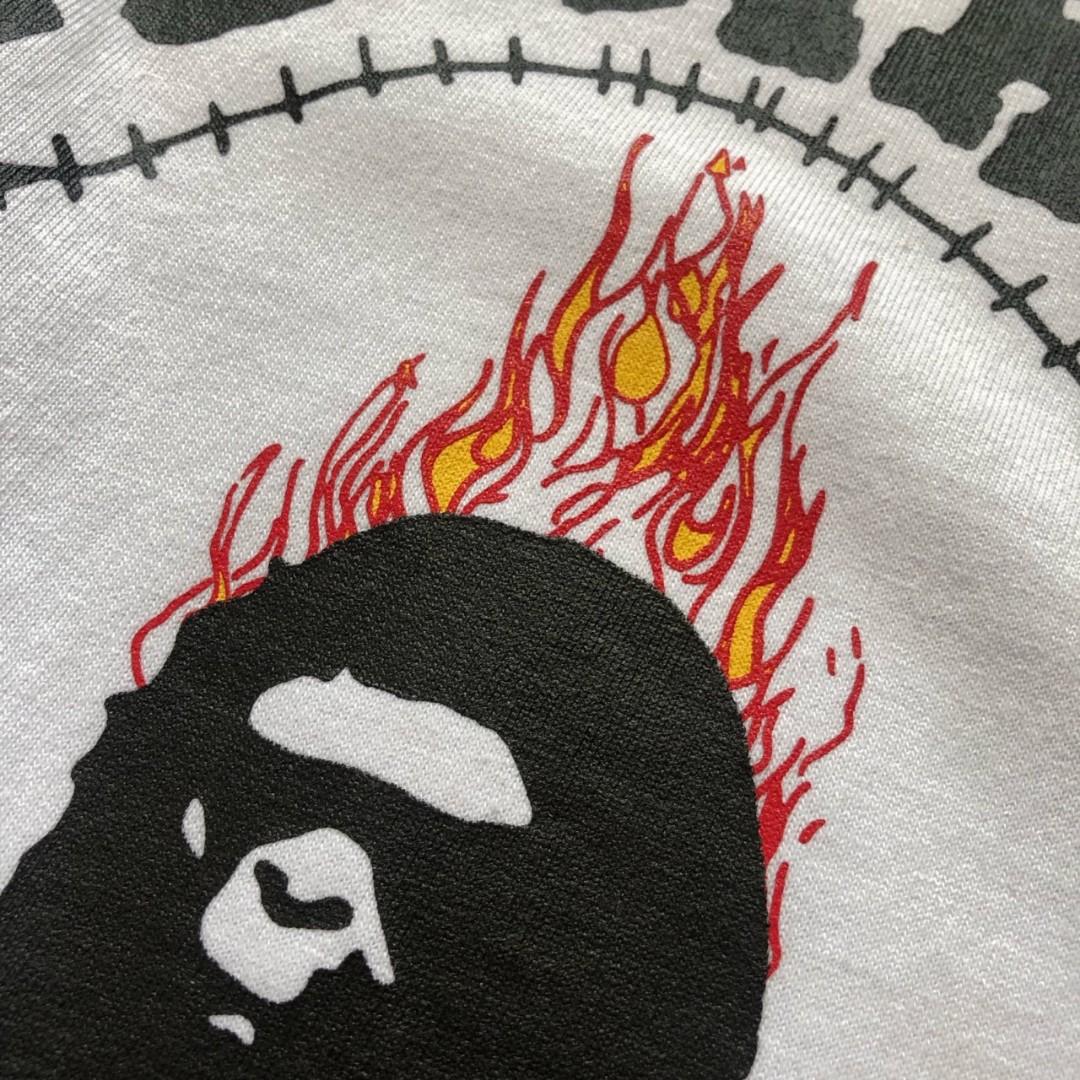 Bape x Travis Scott 10th Anniversary tee, Men's Fashion, Tops & Sets ...