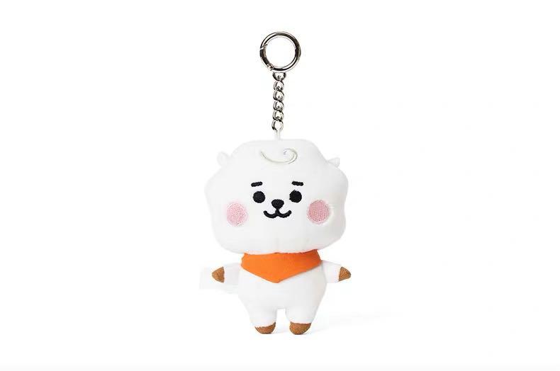 BTS LINE FRIENDS BT21 Baby RJ Bag charm, Hobbies & Toys, Memorabilia ...