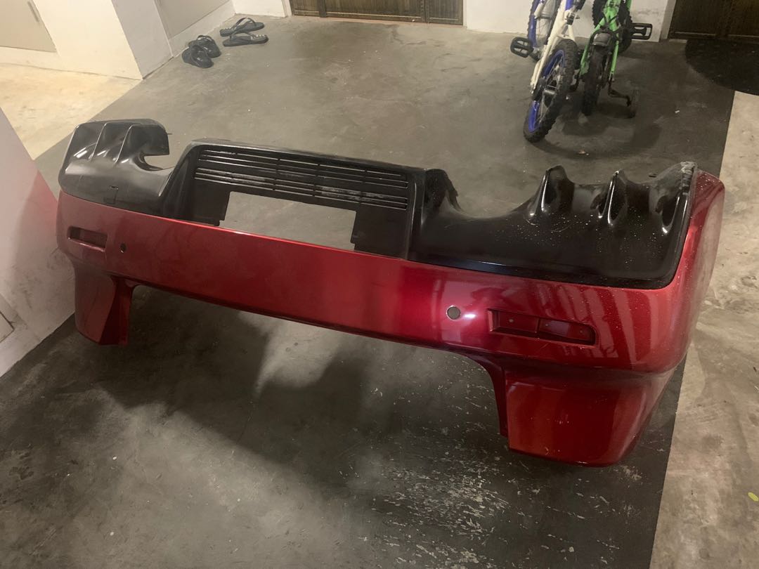 EVO X Rear Bumper. Original, Car Accessories, Accessories on Carousell