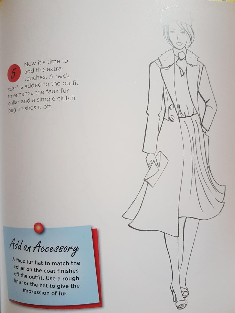 Fashion Drawing Book, Hobbies & Toys, Books & Magazines, Children's ...