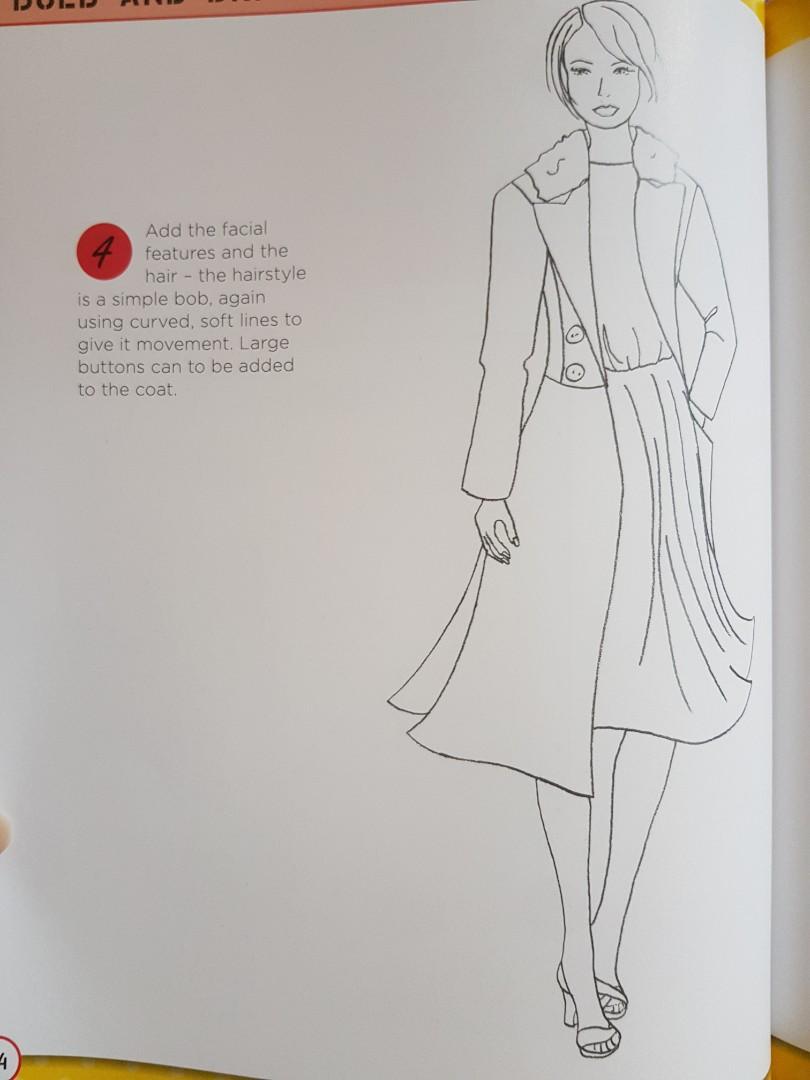 Fashion Drawing Book, Hobbies & Toys, Books & Magazines, Children's ...