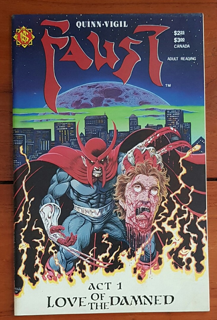 faust #1 northstar productions comics comic comicbook, Hobbies & Toys ...