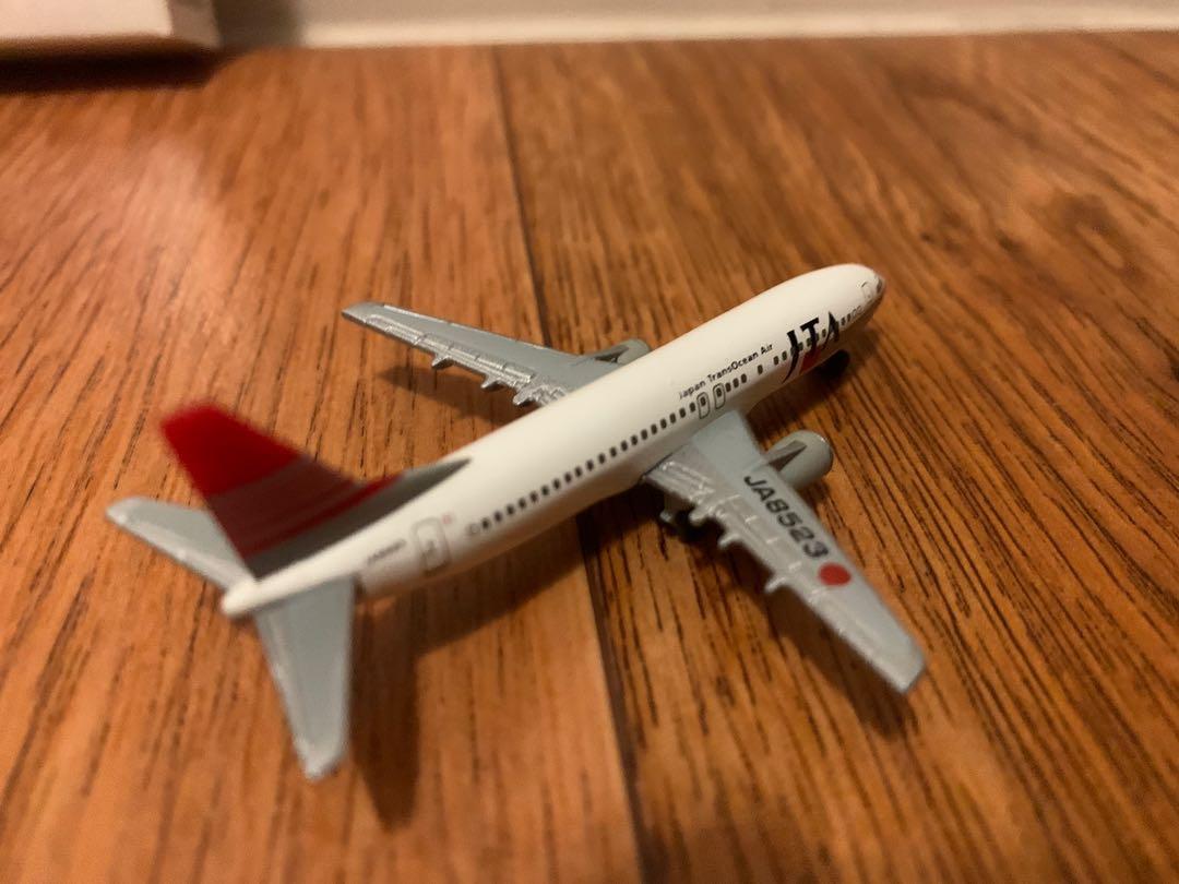 Herpa 1:500 Japan TransOcean Airlines JAL JTA B737-400 old livery 官方日本航空（日航）飛機模型 JA8523, 興趣及遊戲 ...