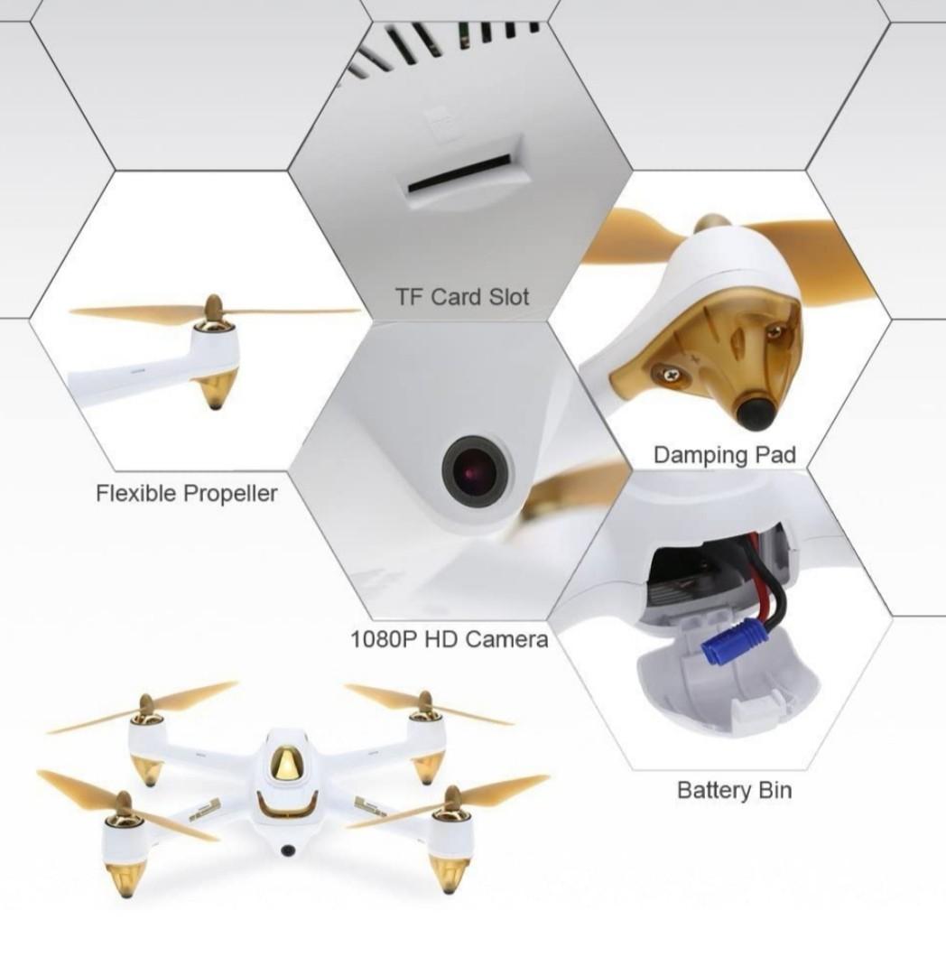 HUBSAN X4 H501S Pro Version GPS 5.8GHz Transmitter FPV 1080P HD Camera ...