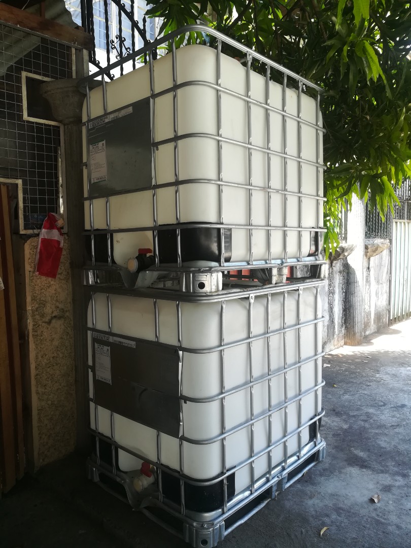 IBC TANK FREE DELIVERY WITHIN METRO MANILA, Furniture & Home Living ...