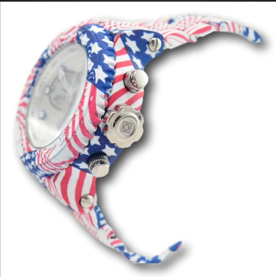 Invicta Grand Pro Diver Men's 52mm USA Flag Hydroplated Chronograph ...
