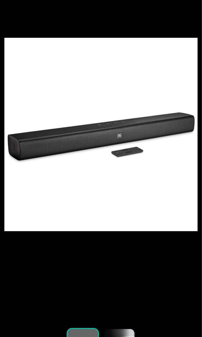 Jbl bar Studio 2.0 noir soundbar, 音響器材, Soundbar、揚聲器、藍牙喇叭、耳擴 - Carousell