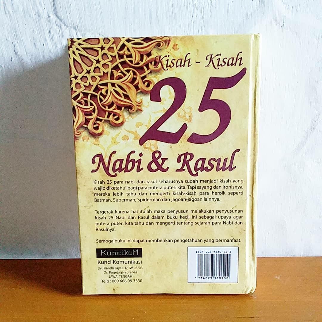 Kisah Kisah 25 Nabi & Rasul, Buku & Alat Tulis, Buku di Carousell