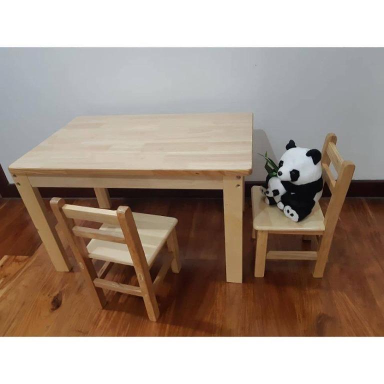 Learning room kiddie table | Kiddie table | Kiddie Small table with 2 ...