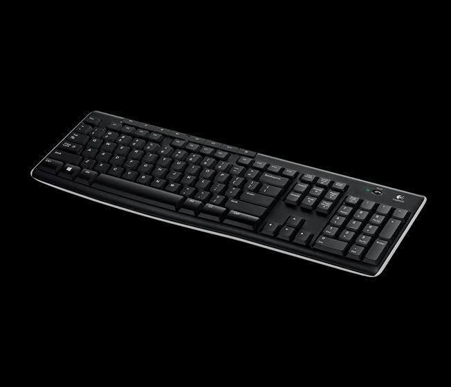 Logitech K270 Wireless Keyboard | Full size with Unifying Adapter, Computers & Tech, Parts ...