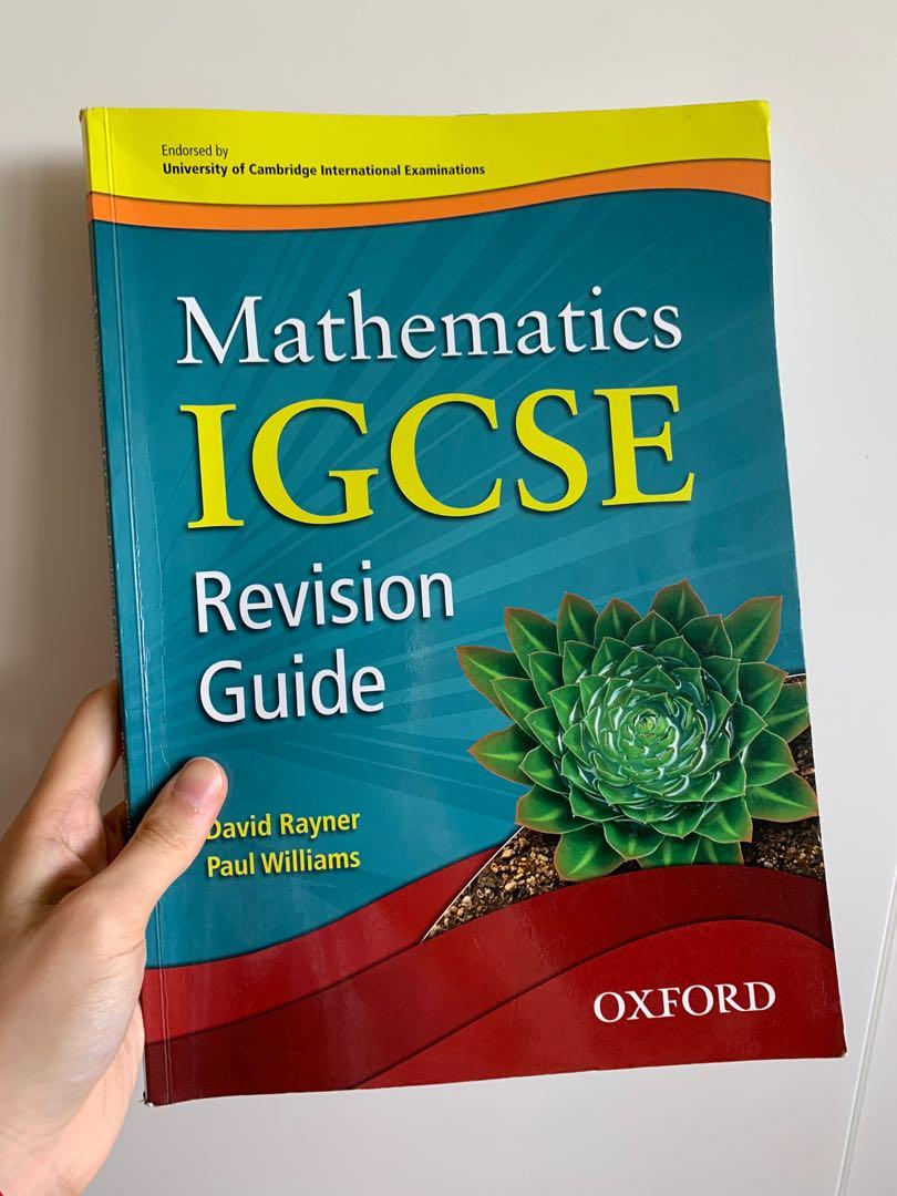 Math IGCSE Revsion guide, 教科書 - Carousell