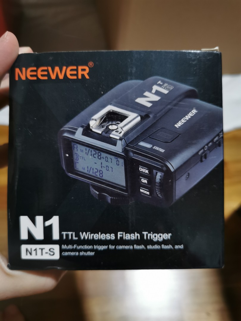Neewer N1 TTL WIRELESS FLASH TRIGGER N1T-S, Photography, Photography ...