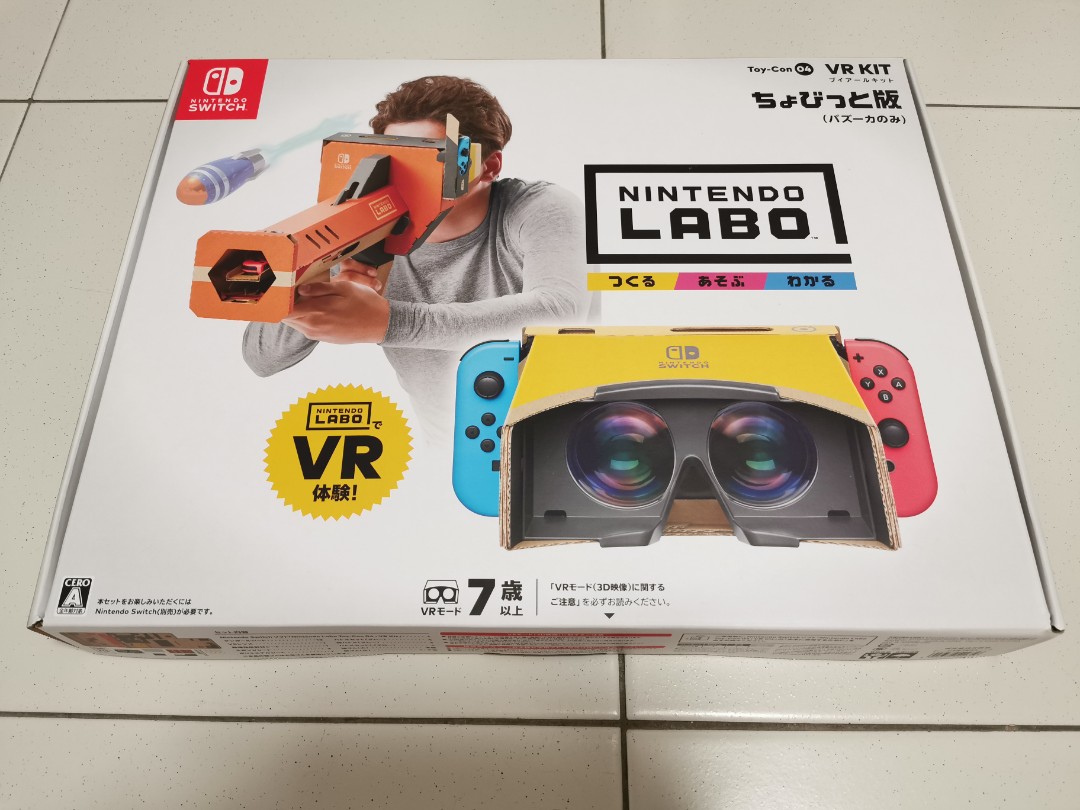 New Nintendo Switch Labo VR Starter Set, Video Gaming, Video Games ...