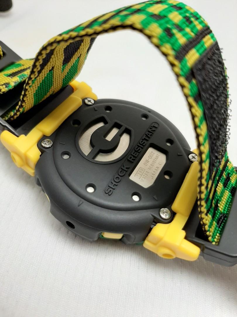"Sold" New Old Stock G Shock DW002 XAYMACA Rasta Reggae Fox Fire ...